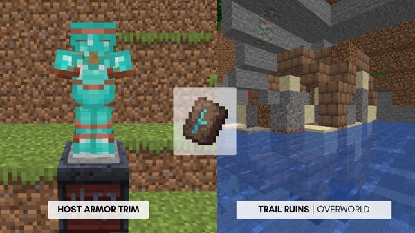 Minecraft Armor Trims - List of Locations, Recipes and More